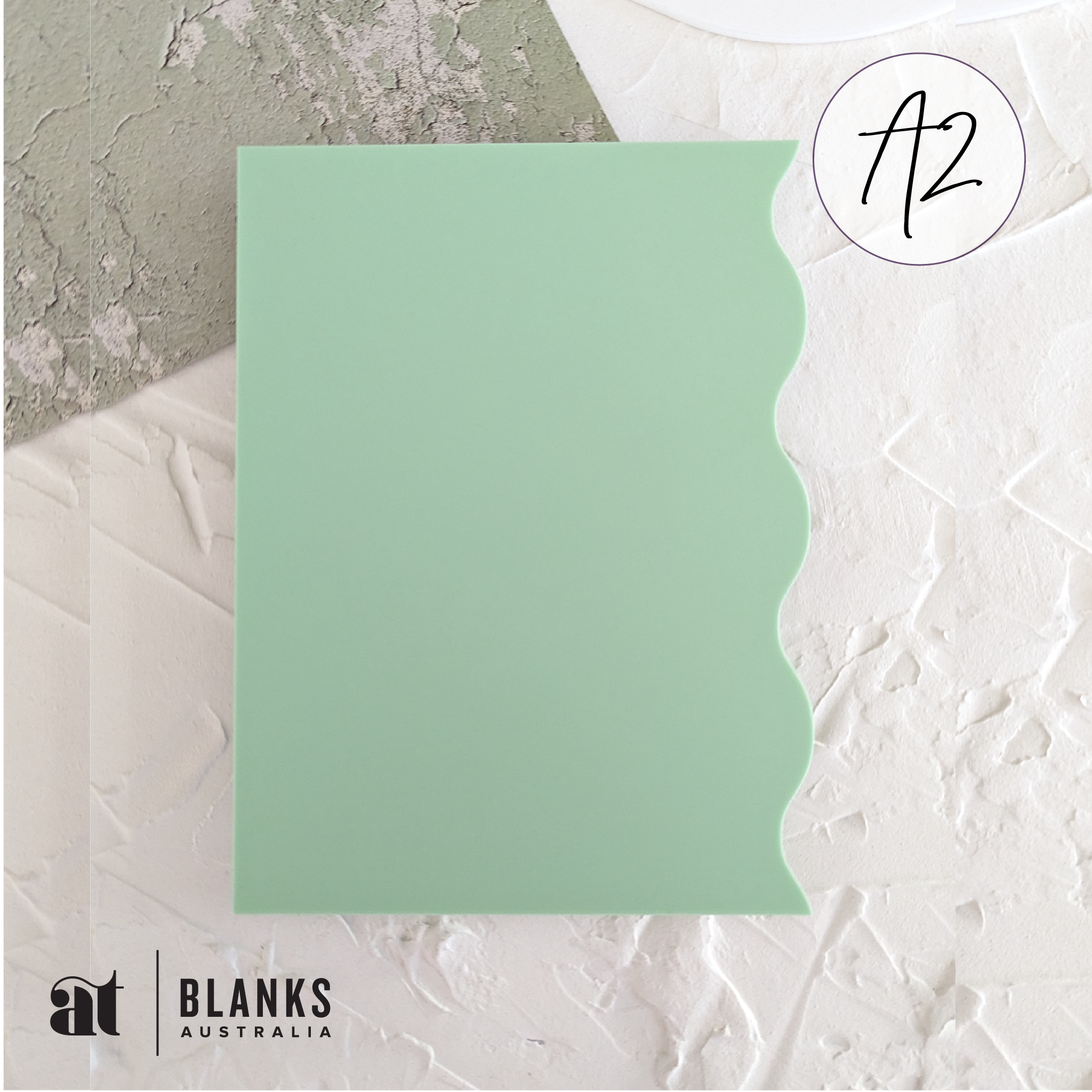 Wavy Side Blanks | Acrylic Blanks | Plywood Blanks – AT Blanks Australia