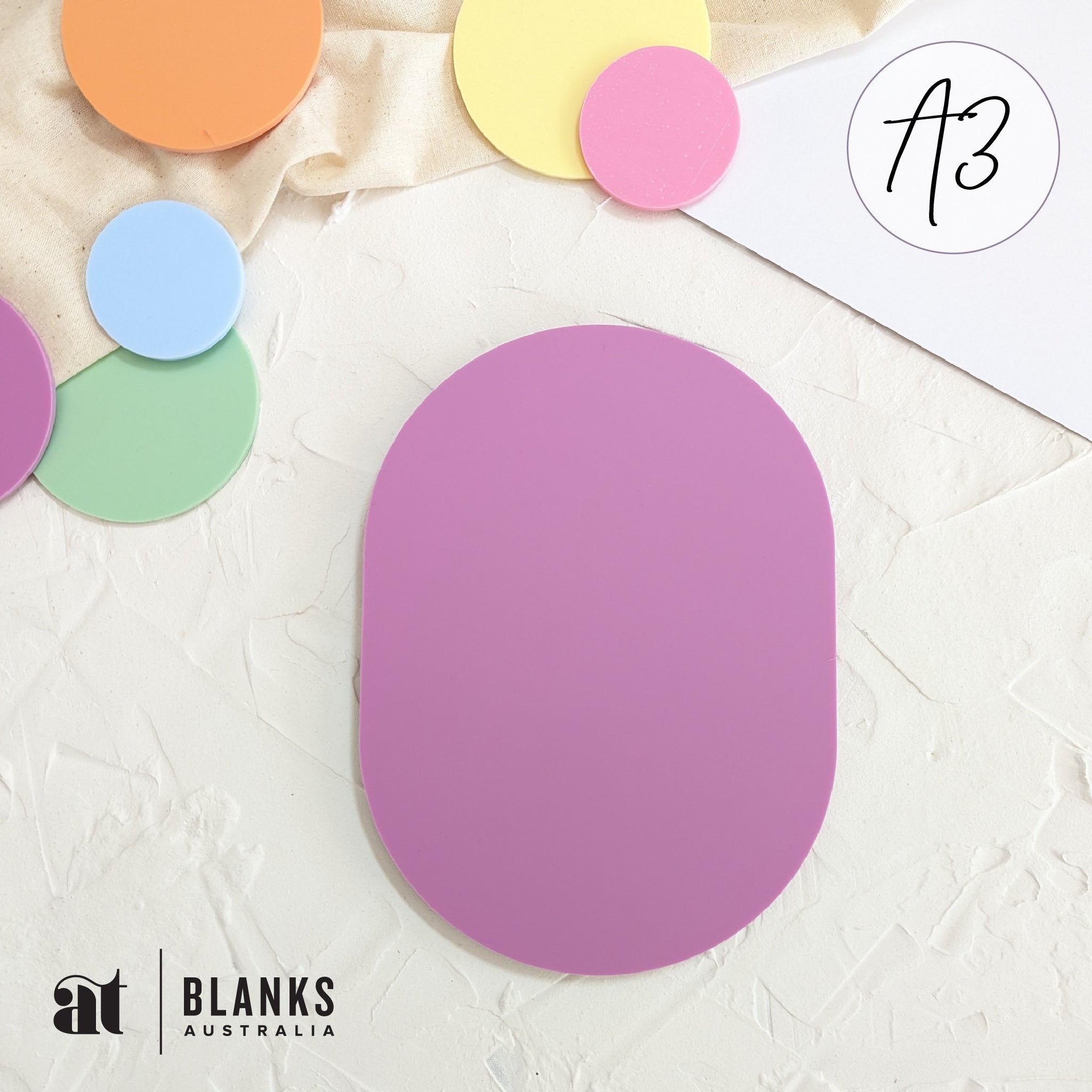 Oval Blanks | Acrylic Blanks | Plywood Blanks – AT Blanks Australia