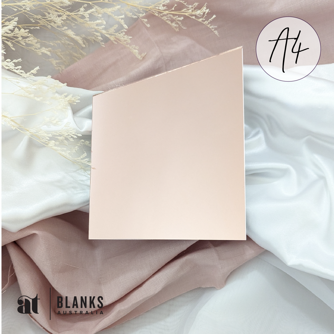 Pointed Rectangle 297 x 197mm (A4) | Mirror | Craft Blanks – AT Blanks ...