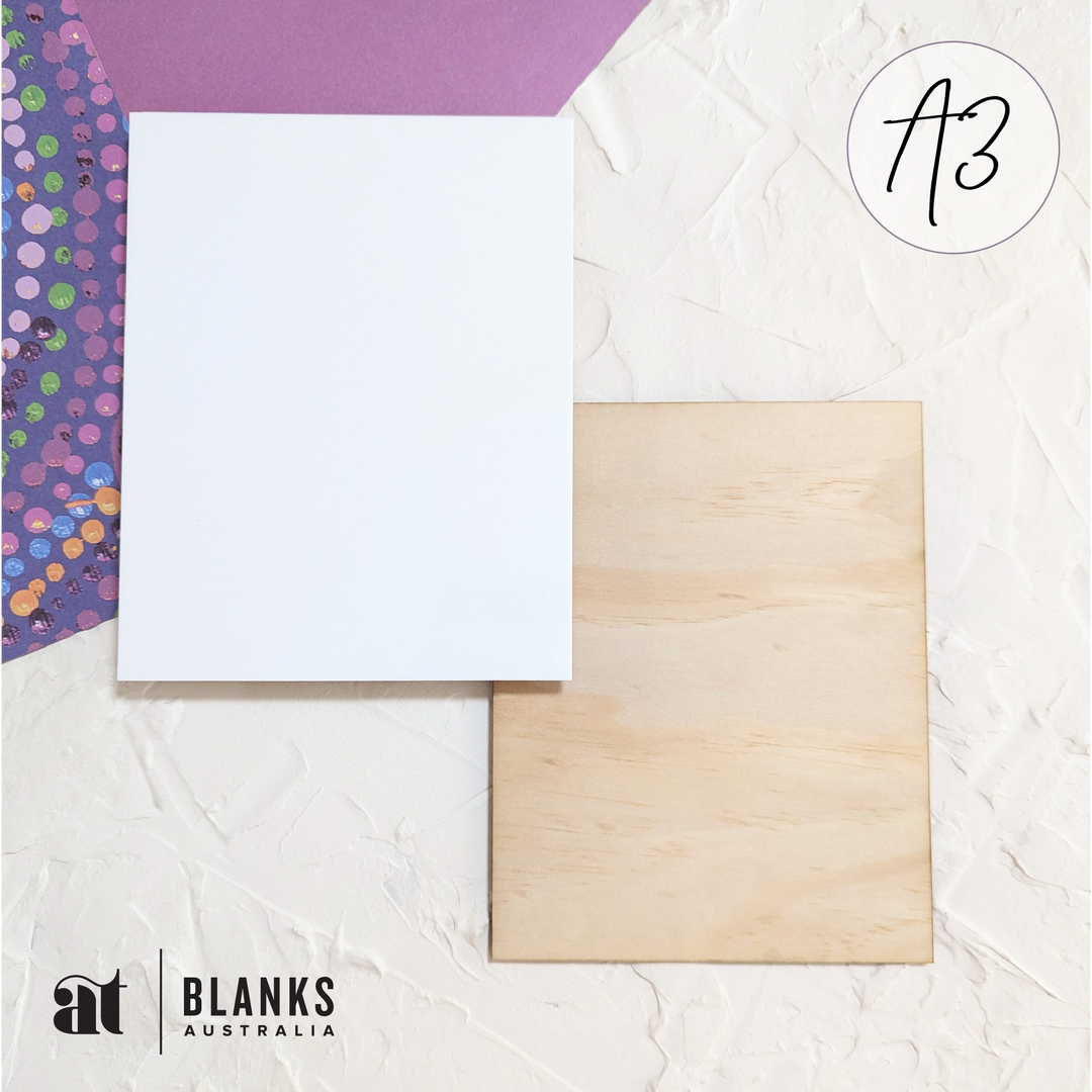 Rectangle 400 x 297mm (A3) | Standard | Craft Blanks – AT Blanks Australia