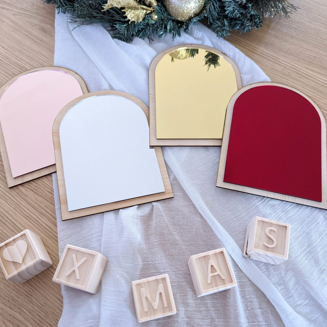 A5 Arch Christmas Acrylic Craft Blank – AT Blanks Australia