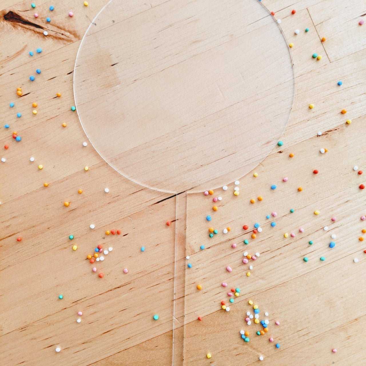 Custom Acrylic Cake Topper - Circle | 2mm & 3mm Options | AT Blanks ...