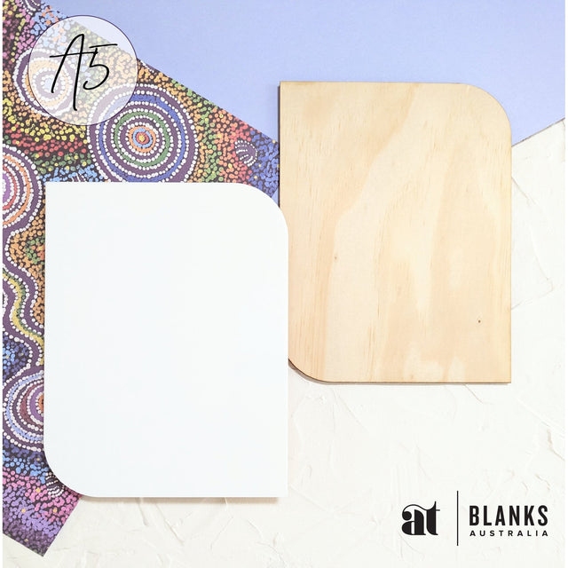 Rectangle Acrylic Blanks Adjacent Rounded – AT Blanks Australia