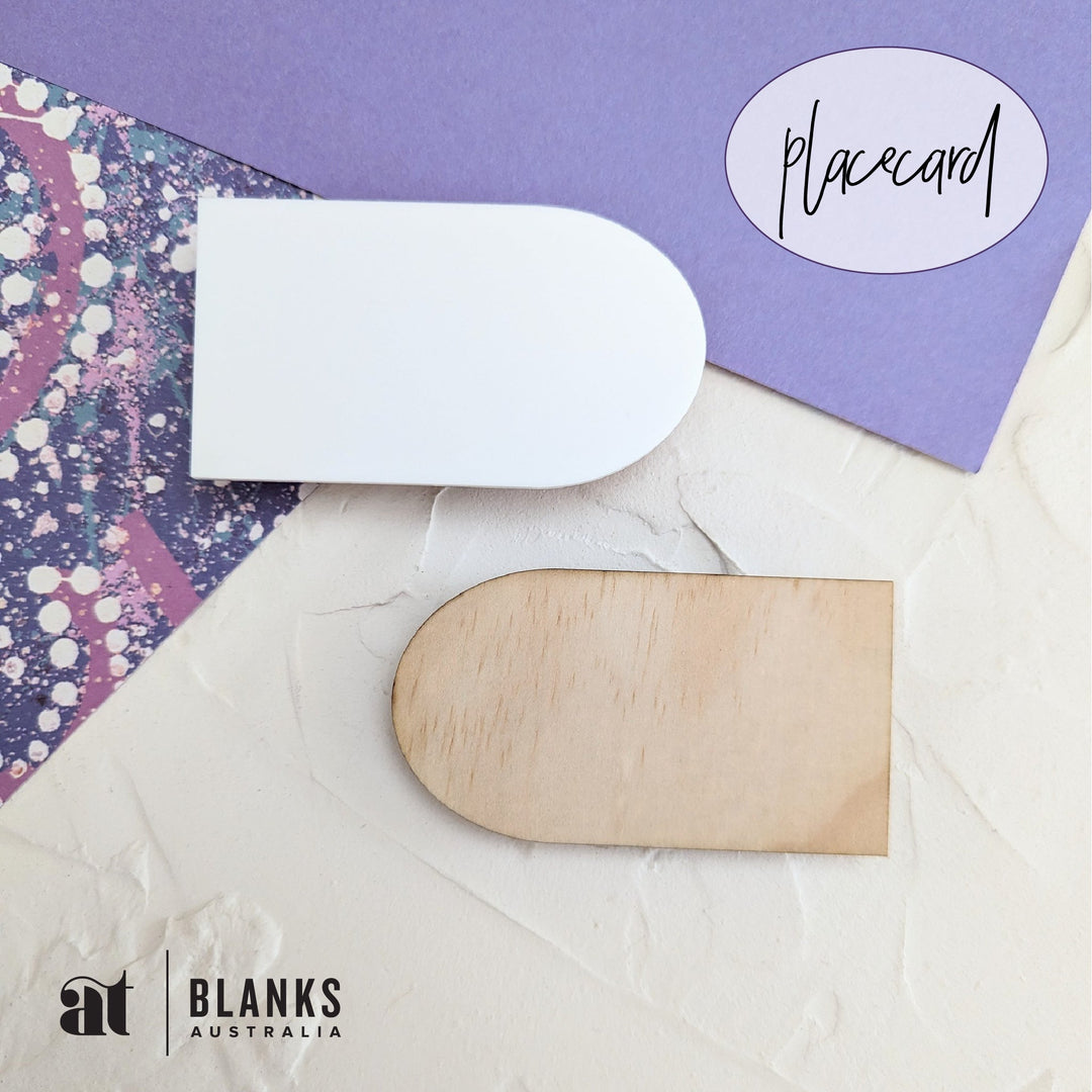 Arch Place card | Acrylic Blank Shapes – AT Blanks Australia