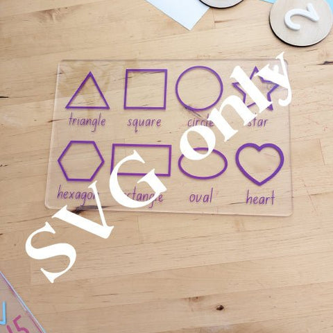 DIGITAL SVG FILE- Trace Board Bundle FREE – AT Blanks Australia