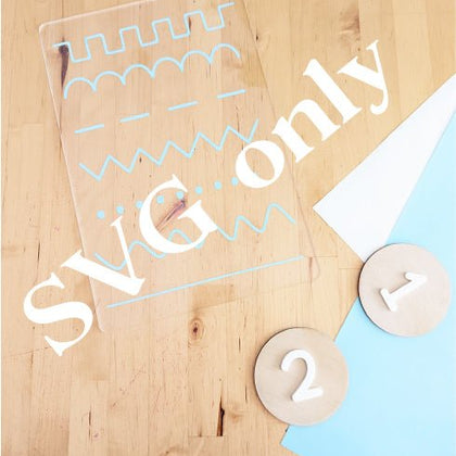DIGITAL SVG FILE- Trace Board Bundle FREE – AT Blanks Australia