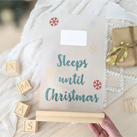 DIY Countdown Set - Rectangle With Timber Base – AT Blanks Australia