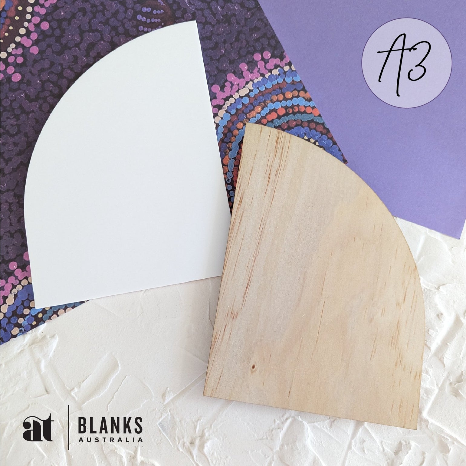 Half Arch 400 x 297mm (A3) | Standard Range | Weddings – AT Blanks ...