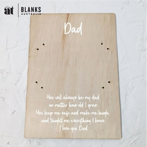 Photo Board Sign Blank + SVG – AT Blanks Australia